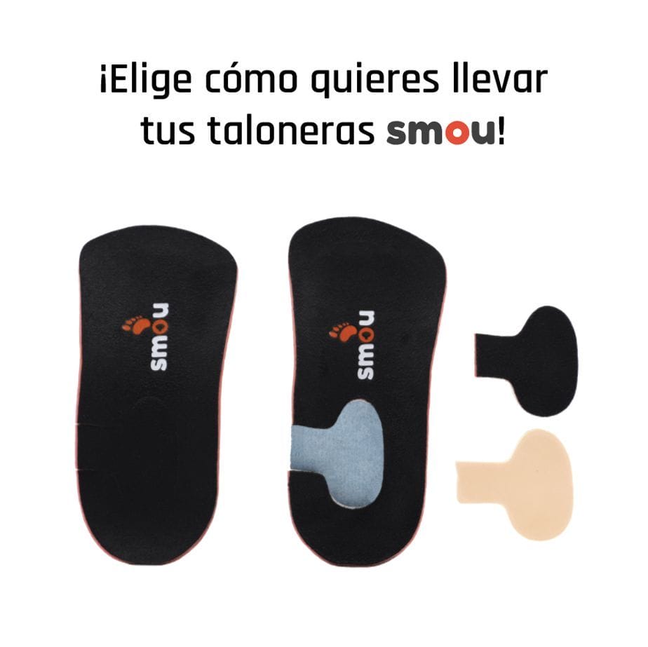 Taloneras Ortopédicas para Fascitis Plantar y Espolón Calcáneo | Smou